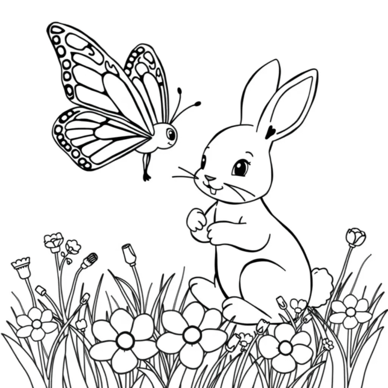 Free Printable Butterfly Coloring Pages for Kids – 20 Designs