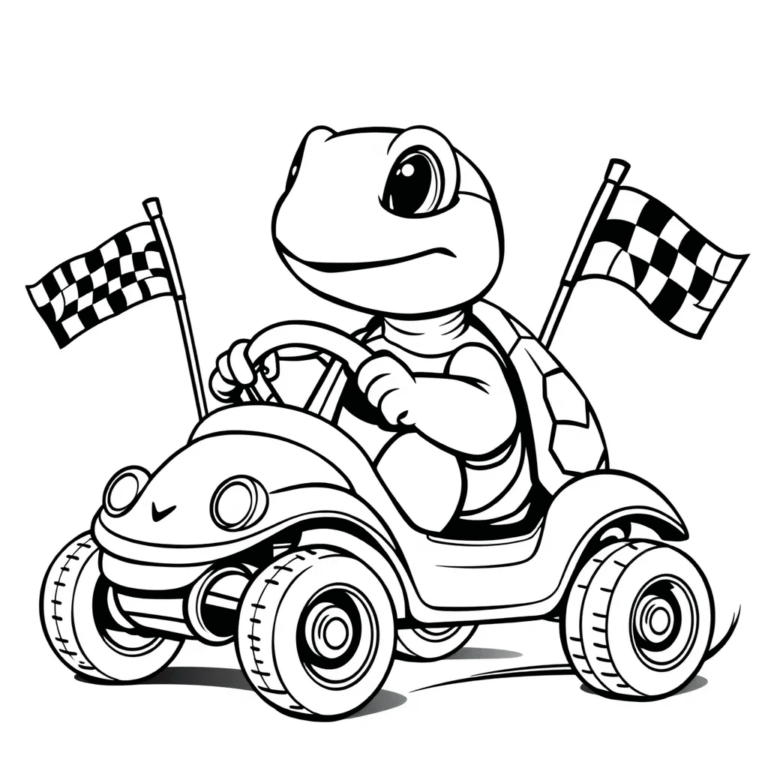 Free Printable Turtle Coloring Pages for Kids – 20 Designs