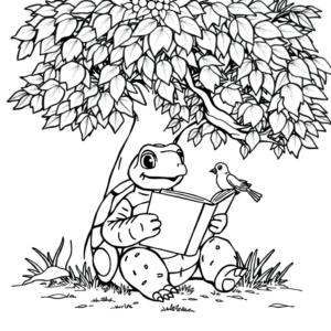 Free Printable Turtle Coloring Pages for Kids – 20 Designs